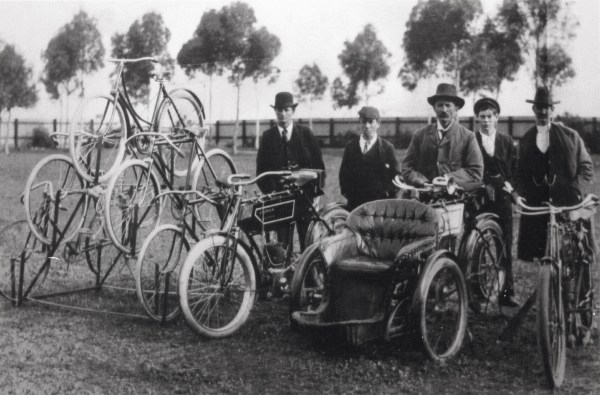 Bike display @ 1905 Crystal Brook Show – Port Pirie Smelter History